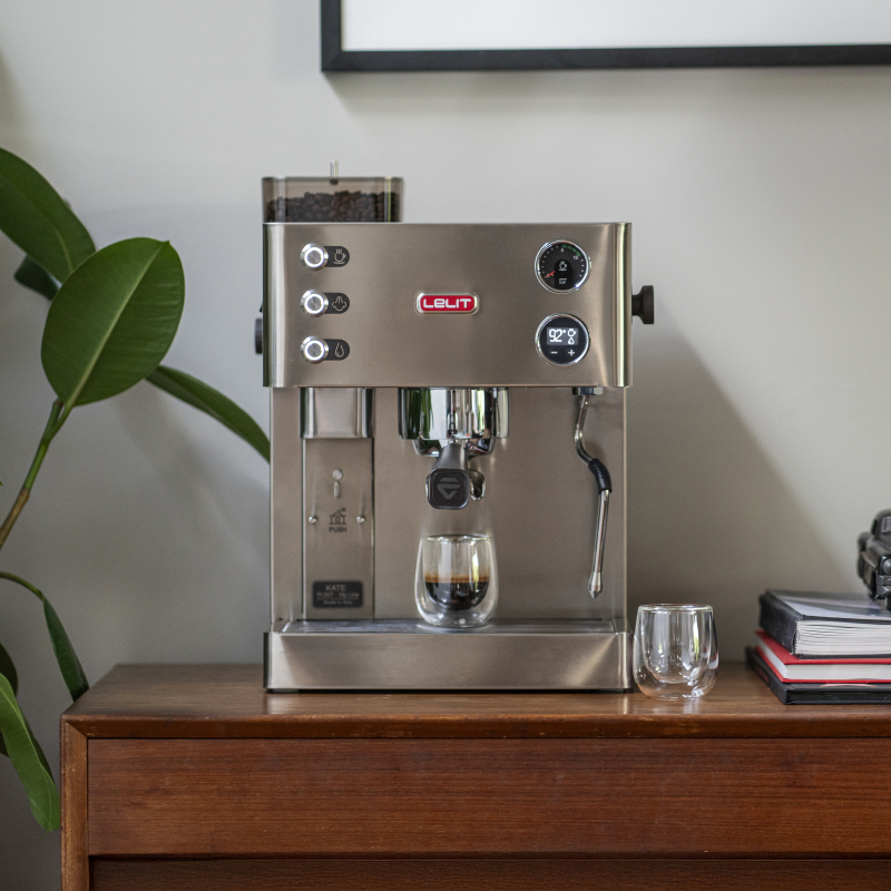 Lelit Kate Espresso Machine & Free 1kg Coffee - Volcano Coffee Works