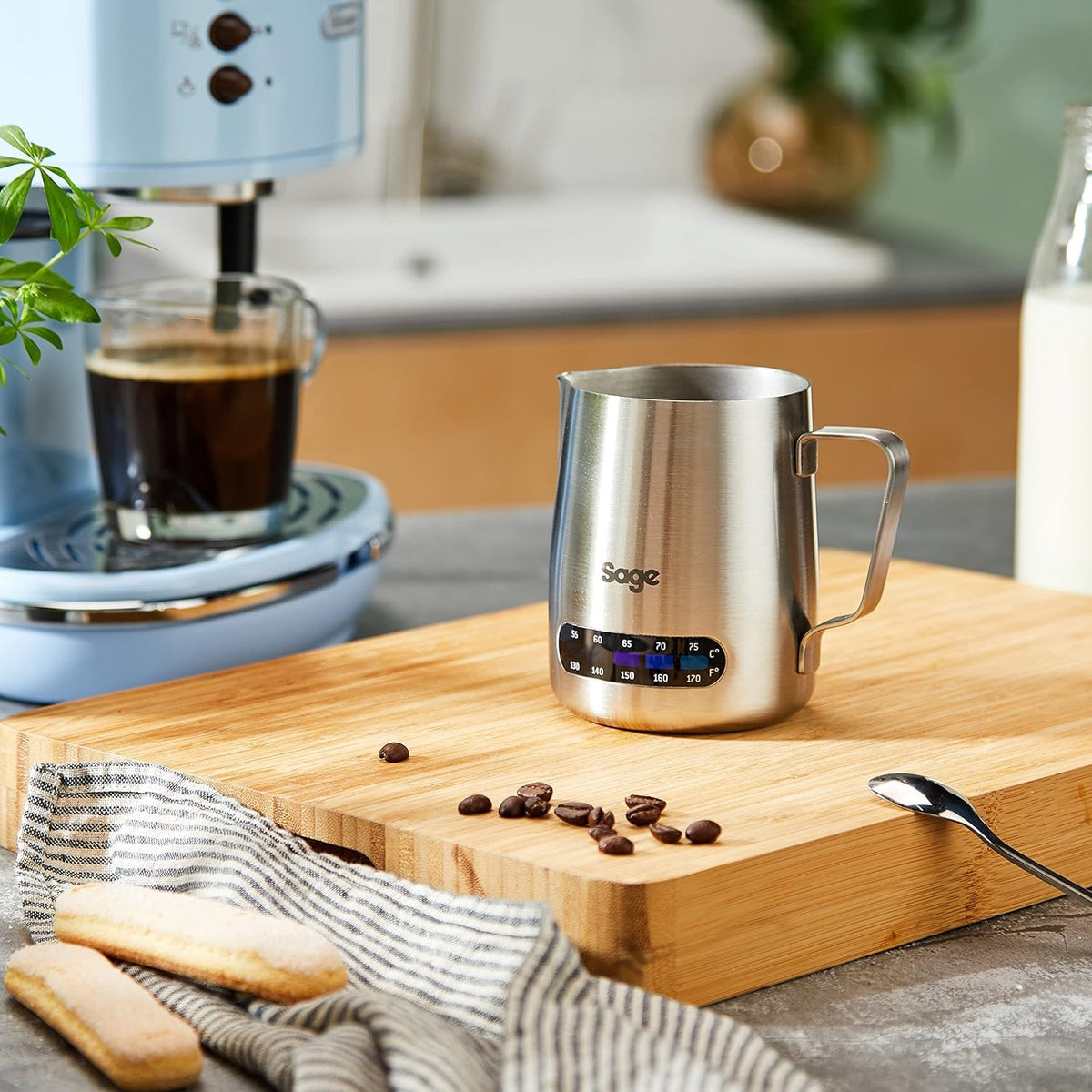 Sage Temperature Control Milk Jug - Volcano Coffee Works